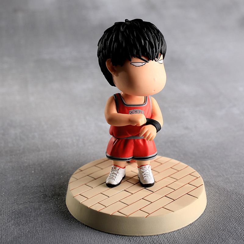 4 Style Anime Slam Dunk Figure Sakuragi Hanamichi Rukawa Kaede Haruko ...