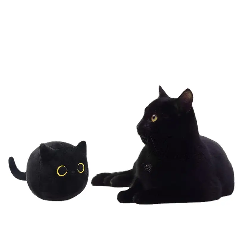 Adorable Plush Black Cat Stuffed Toy - Perfect Birthday Gift For Kids ...