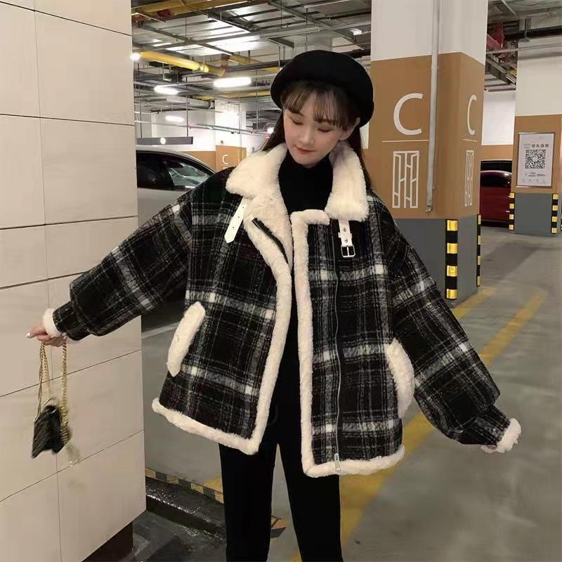 ️【READY STOCK】 ️Influencer Plaid Jacket 2023 New Style Trendy Autumn ...