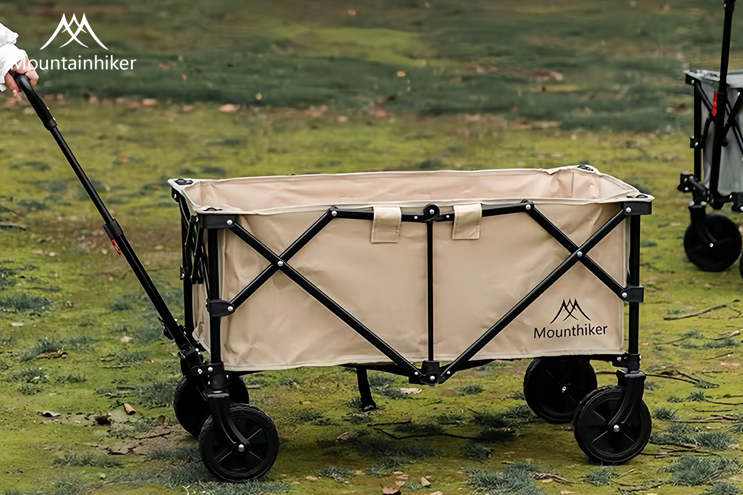 MOUNTAINHIKER 120L Camping Trolley Outdoor Travel Trolley Foldable ...