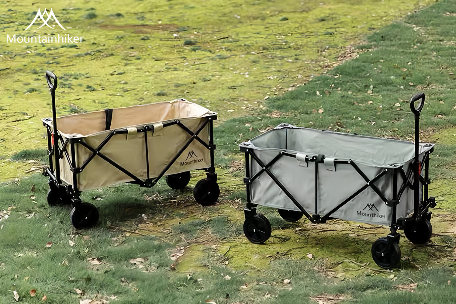 MOUNTAINHIKER 120L Camping Trolley Outdoor Travel Trolley Foldable ...