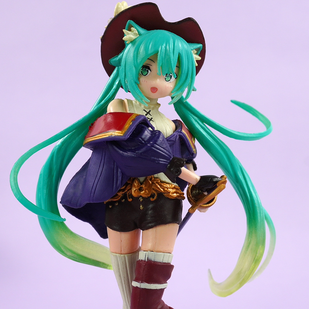 19cm Anime Virtual Idol Vocaloid Hatsune Miku Figure Miku Fairy Tale ...