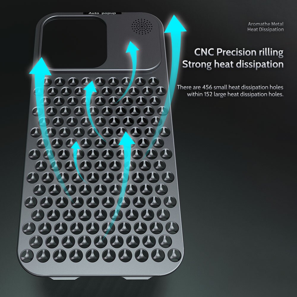 Luxury Fragrance Rimless Aluminum Metal Case For iPhone 16 16pro max 15 ...