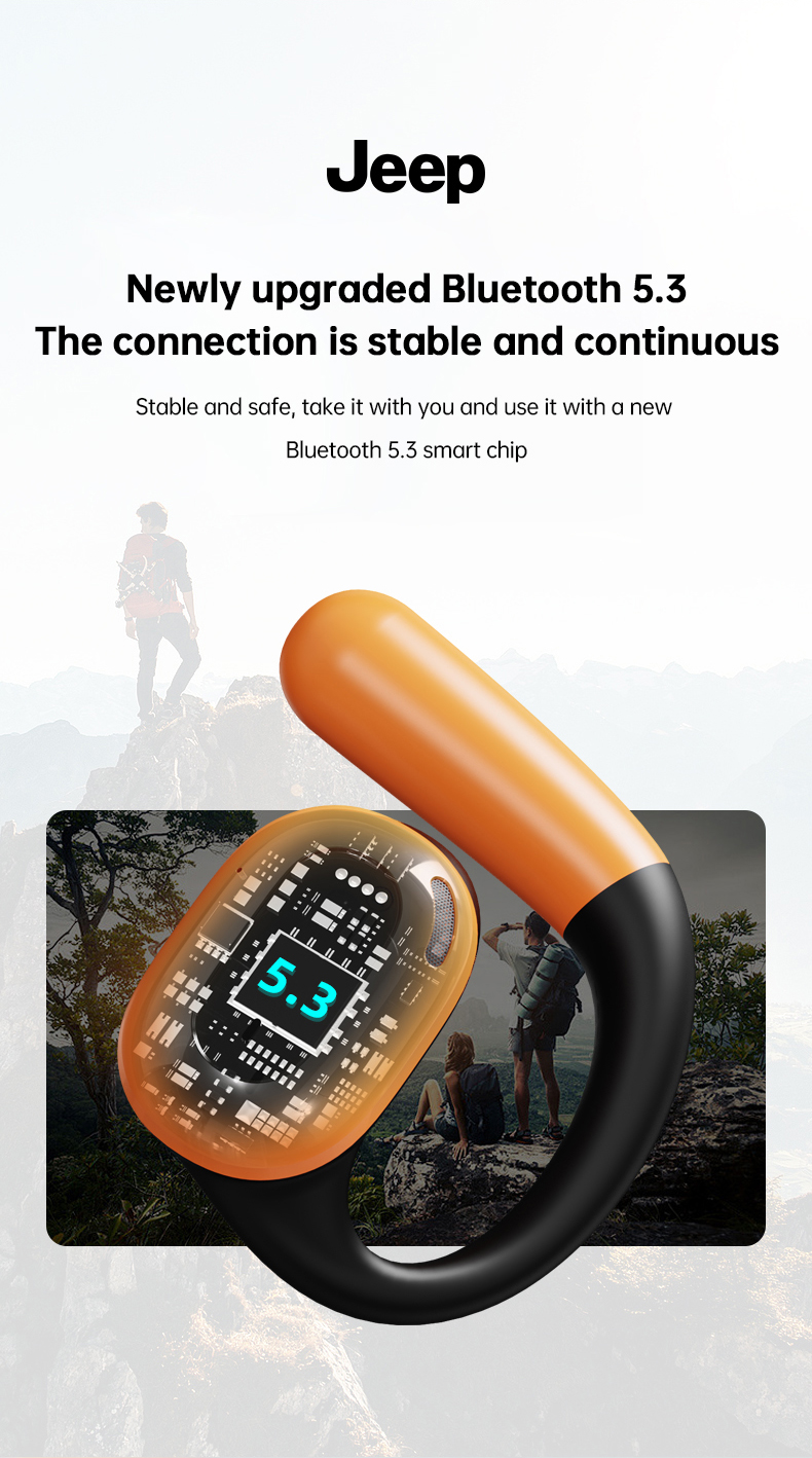 Jeep JP-EC001 OWS True Wireless Bluetooth Earphone HiFi Sound Noise ...