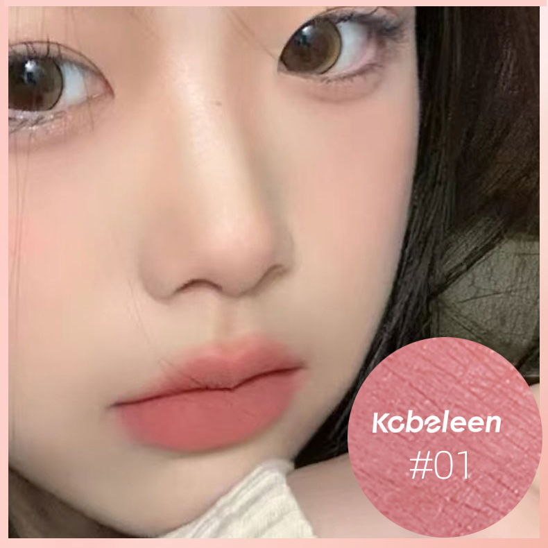 KOBELEEN Small paintball lip glaze velvet matte lip mud longlasting ...