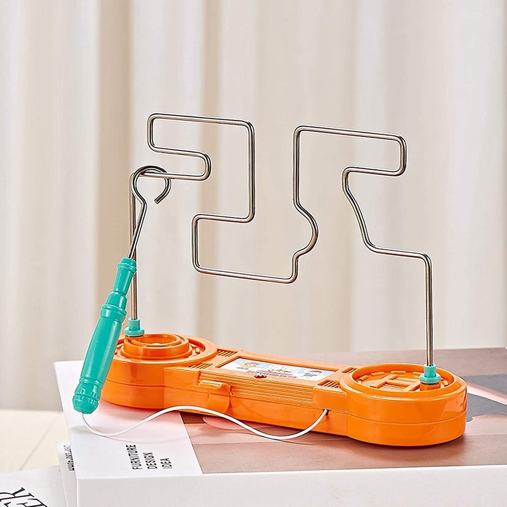 Children's Electric Touch Maze Toys / Kids Collision Electric Shock ...