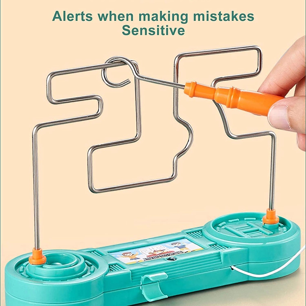 Children's Electric Touch Maze Toys / Kids Collision Electric Shock ...