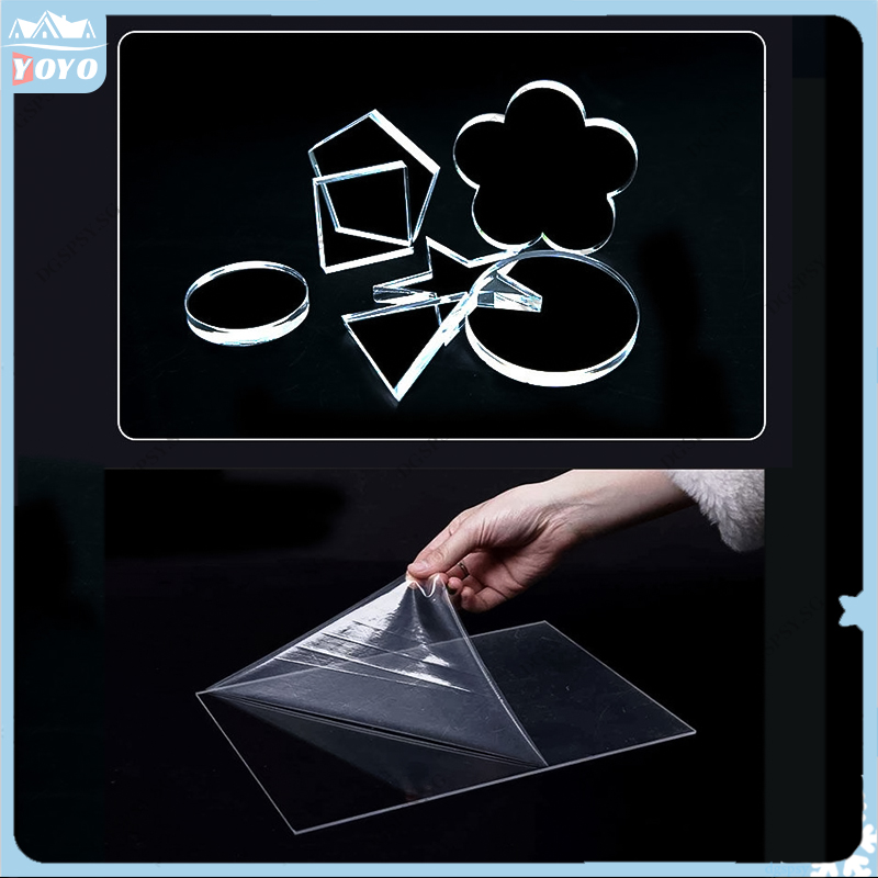 Highly transparent acrylic plate custom plexiglass plate custom plastic ...