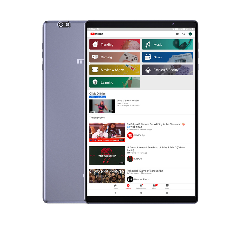MAGCH Wifi Android Tablet T10/Y103 Tablet 10.1 Inch Android 4GB RAM ...