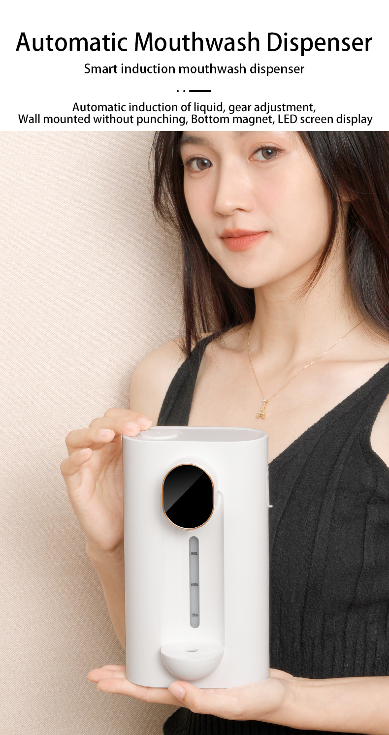 Smart Mouthwash USB automatic sensing mouthwash dispenser for home oral cleaning mouthwash Mesin ...