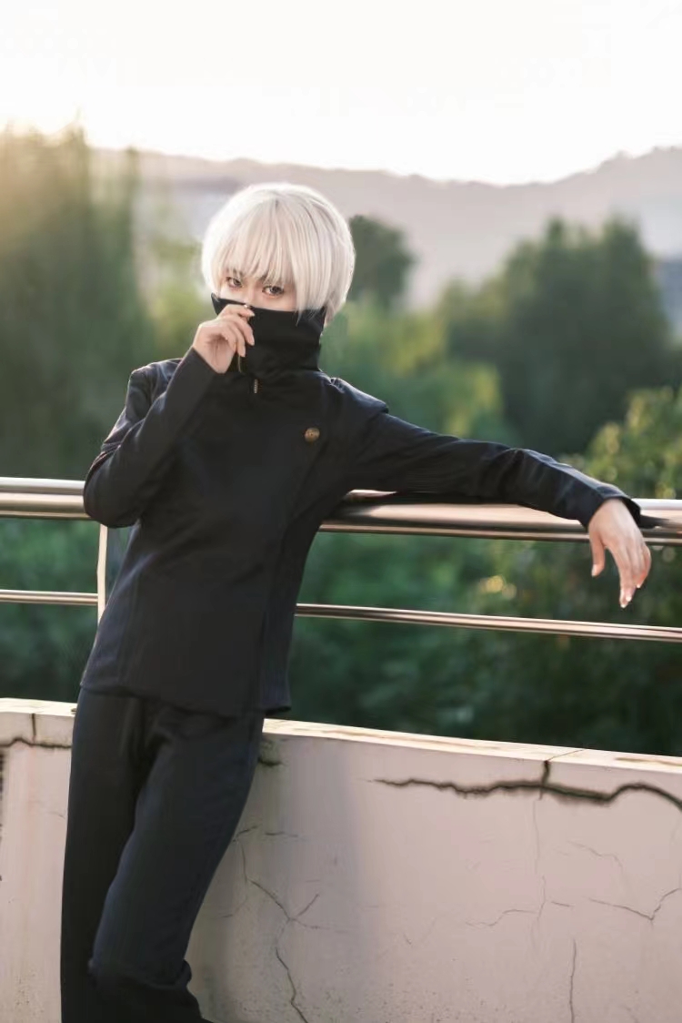 HOLOUN Jujutsu Kaisen Manga Anime Inumaki Toge Cosplay Costume Wig Dark ...