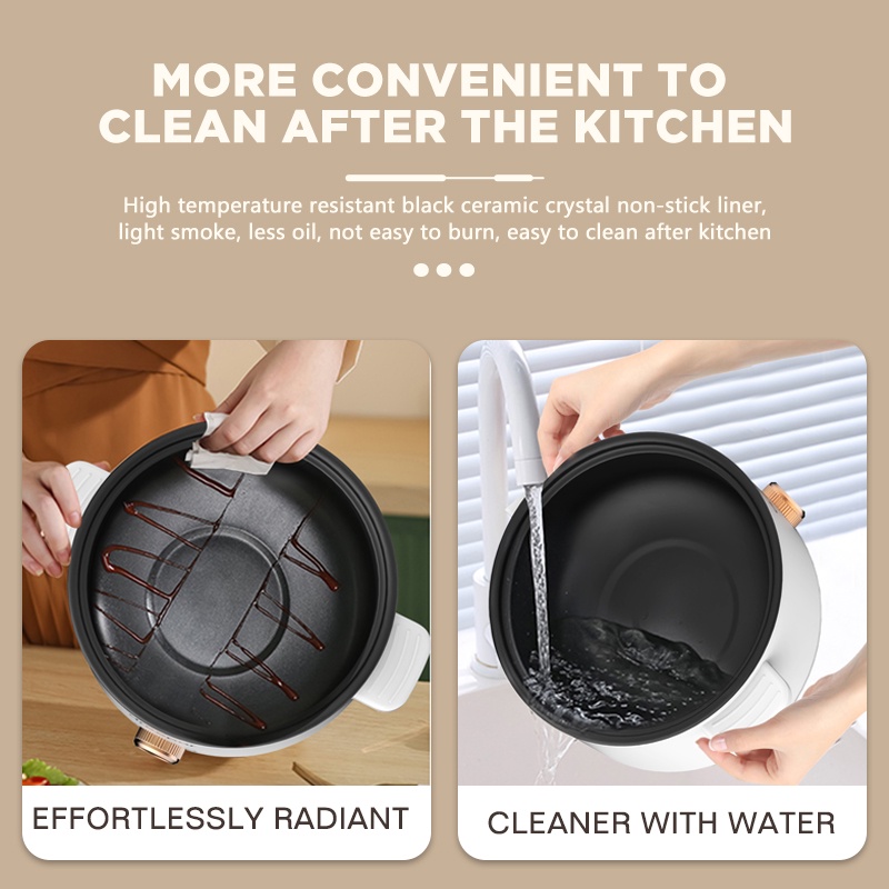 HODEKT Electric Cooker 3/4L Periuk Nasi Elektrik Pot Electric Cooker ...