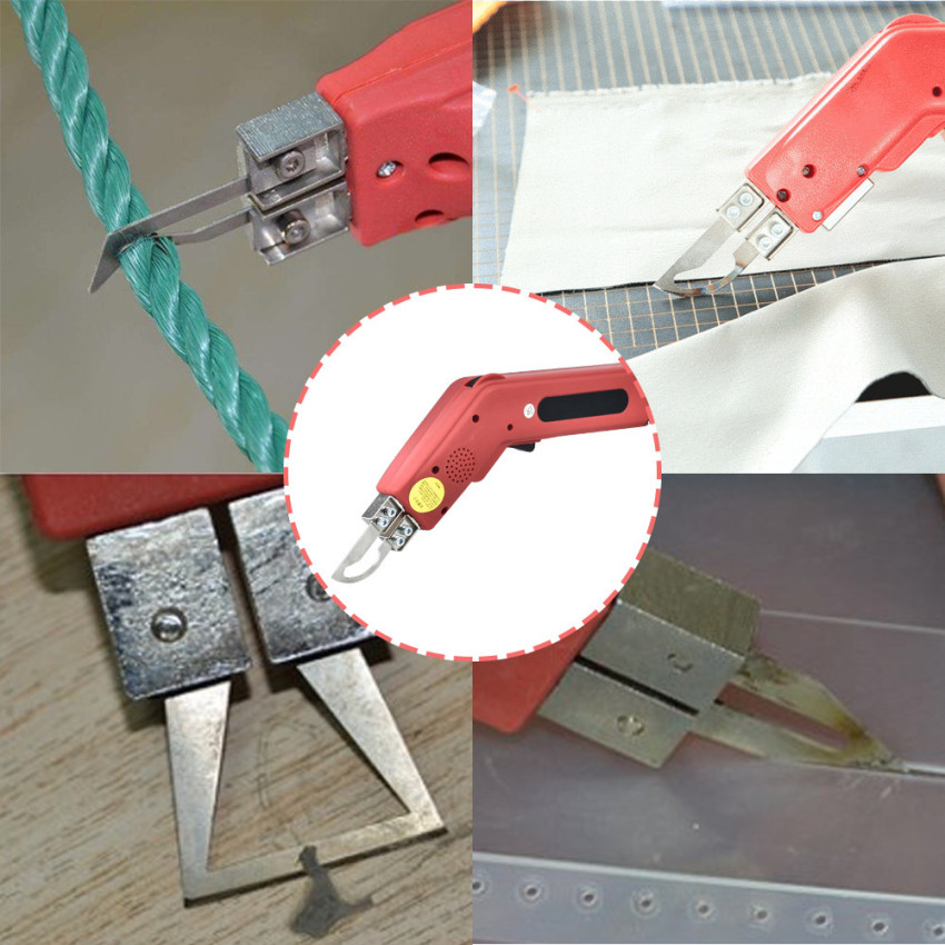 4 in 1 Knife Heat 220V Fabric Cutter Rope Cutter, 100W Pro Electric Hot ...