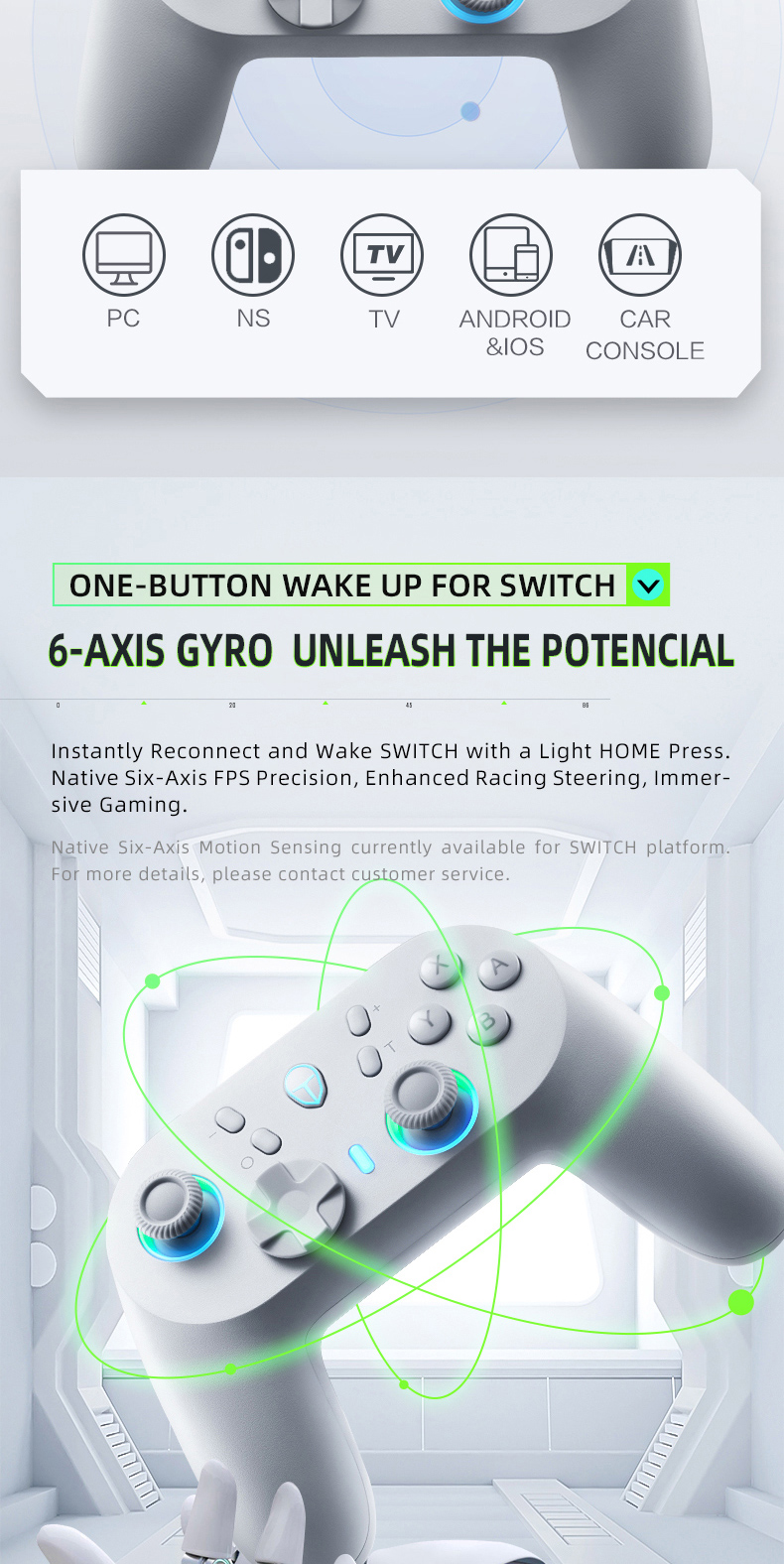 Thunderobot G45 Pro Tri-Mode Gamepad, 2.4G Wireless , Wired , Bluetooth ... Thunderobot G45 Pro Tri-Mode Gamepad, 2.4G Wireless , Wired , Bluetooth ...