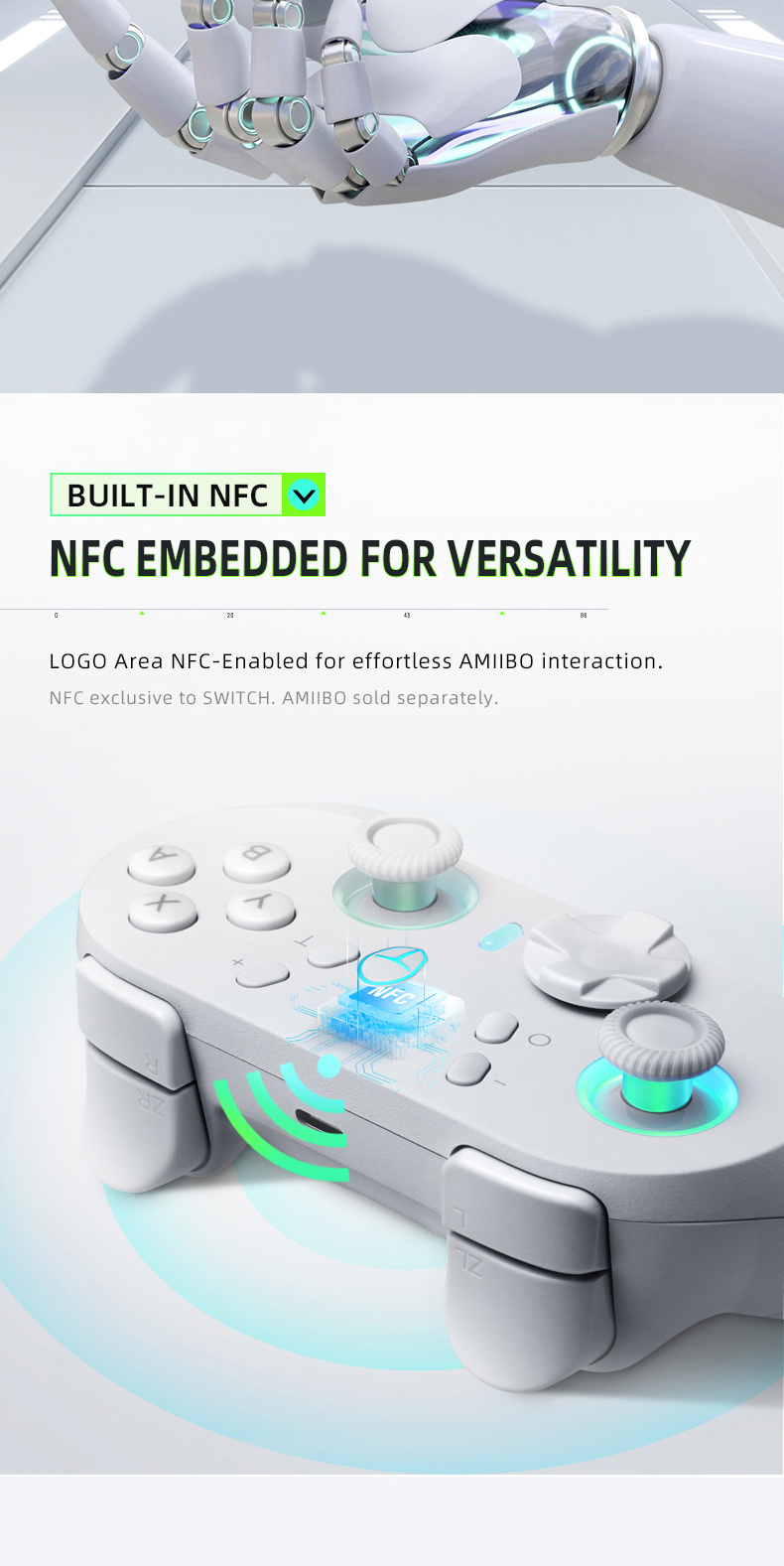 Thunderobot G45 Pro Tri-Mode Gamepad, 2.4G Wireless , Wired , Bluetooth ... Thunderobot G45 Pro Tri-Mode Gamepad, 2.4G Wireless , Wired , Bluetooth ...