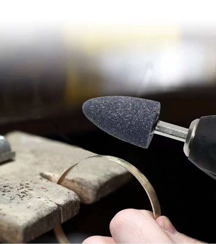 (Ready Stock)2pcs Brown corundum grinding wheel electric grinding head ...