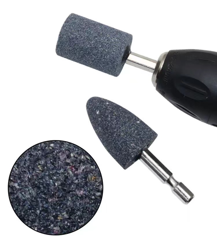 (Ready Stock)2pcs Brown corundum grinding wheel electric grinding head ...