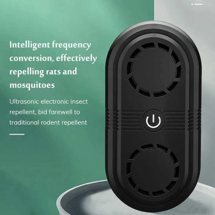 【Malaysia Spot Sale】Electronic Ultrasonic Electromagnetic Wave Pest Rat ...