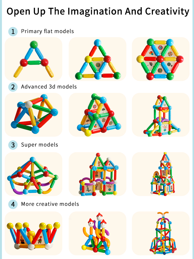 Building Sticks for Kids - Straws and Connectors Builders Set - STEM ...
