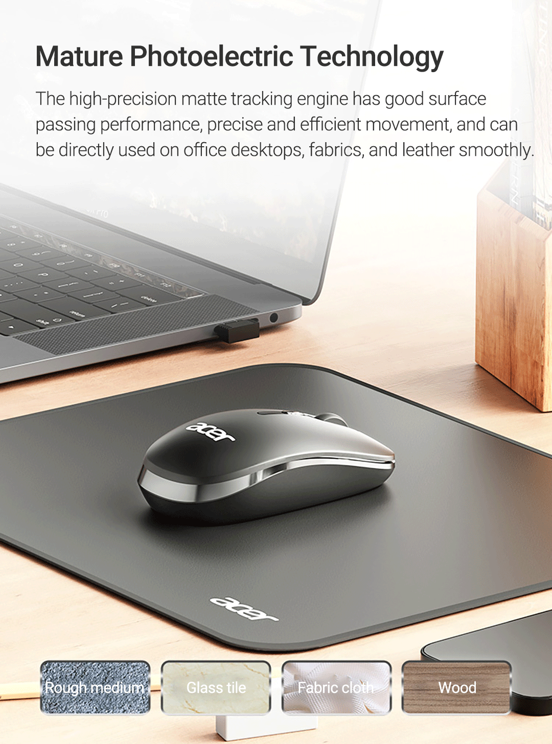 Acer Wireless Mouse M153 Mute Mouse Three Speed DPI Adjustment 2.4G Wireless Connection | Shopee ...