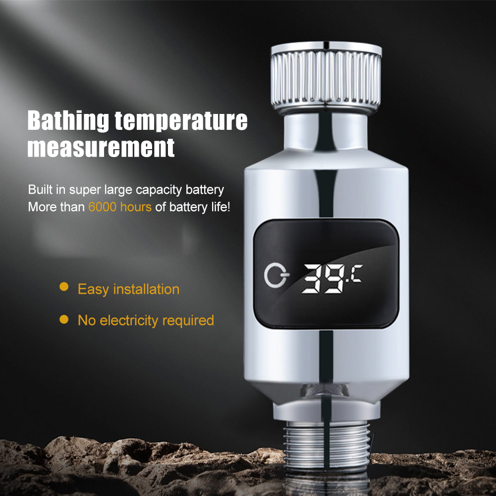 Home LED Display Bathing Temperature Meter Shower Faucets Water ...