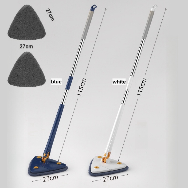 Triangle Mop 360° Rotatable Self Washing Floor Mop With Squeezer Mop ...