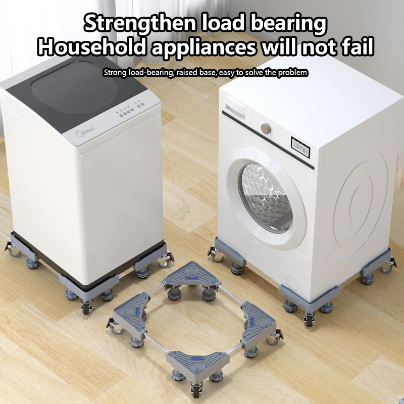 Heavy Duty Washing Machine Stand Base Adjustable Refrigerator Bracket ...