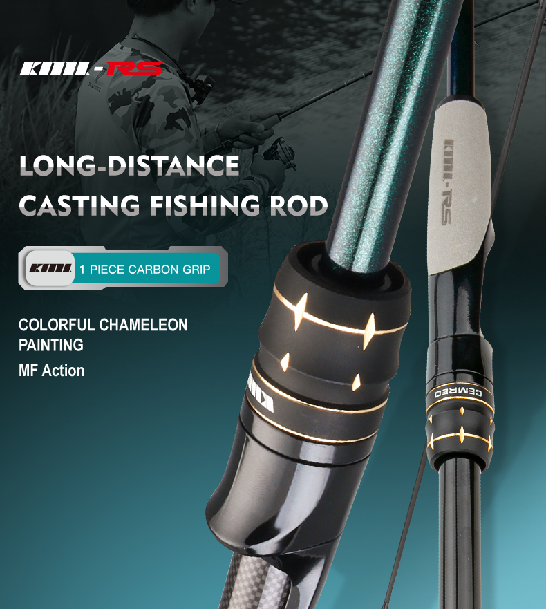 CEMREO High Carbon Lure Fishing Rod Spinning Casting Fishing Rod 1.8m/2 ...