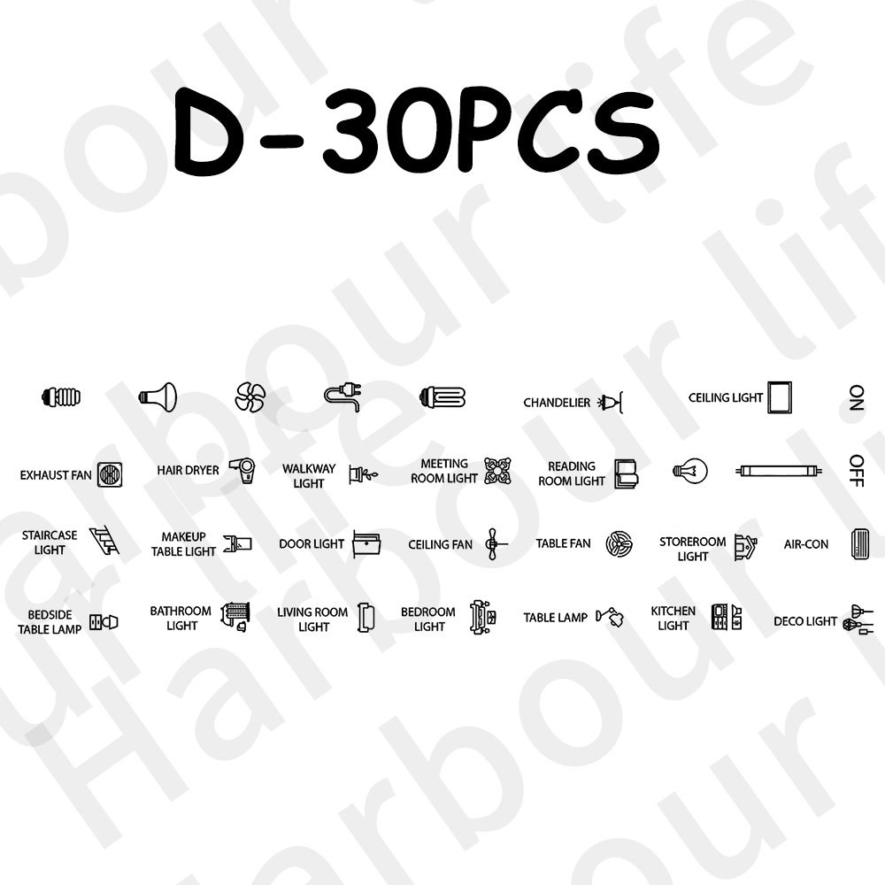 Switch Label Sticker – new Designed Premium Borderless Waterproof ...