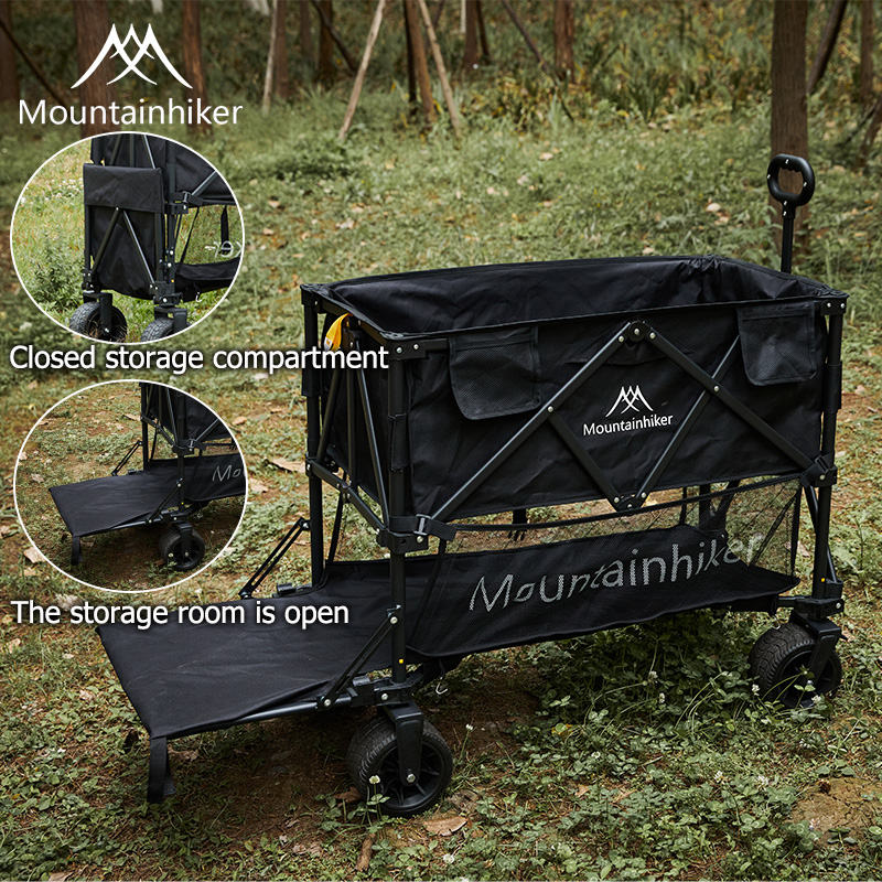🔥Ready stock🔥MOUNTAINHIKER 300L Wagon Trolley Camping Foldable Shopping ...