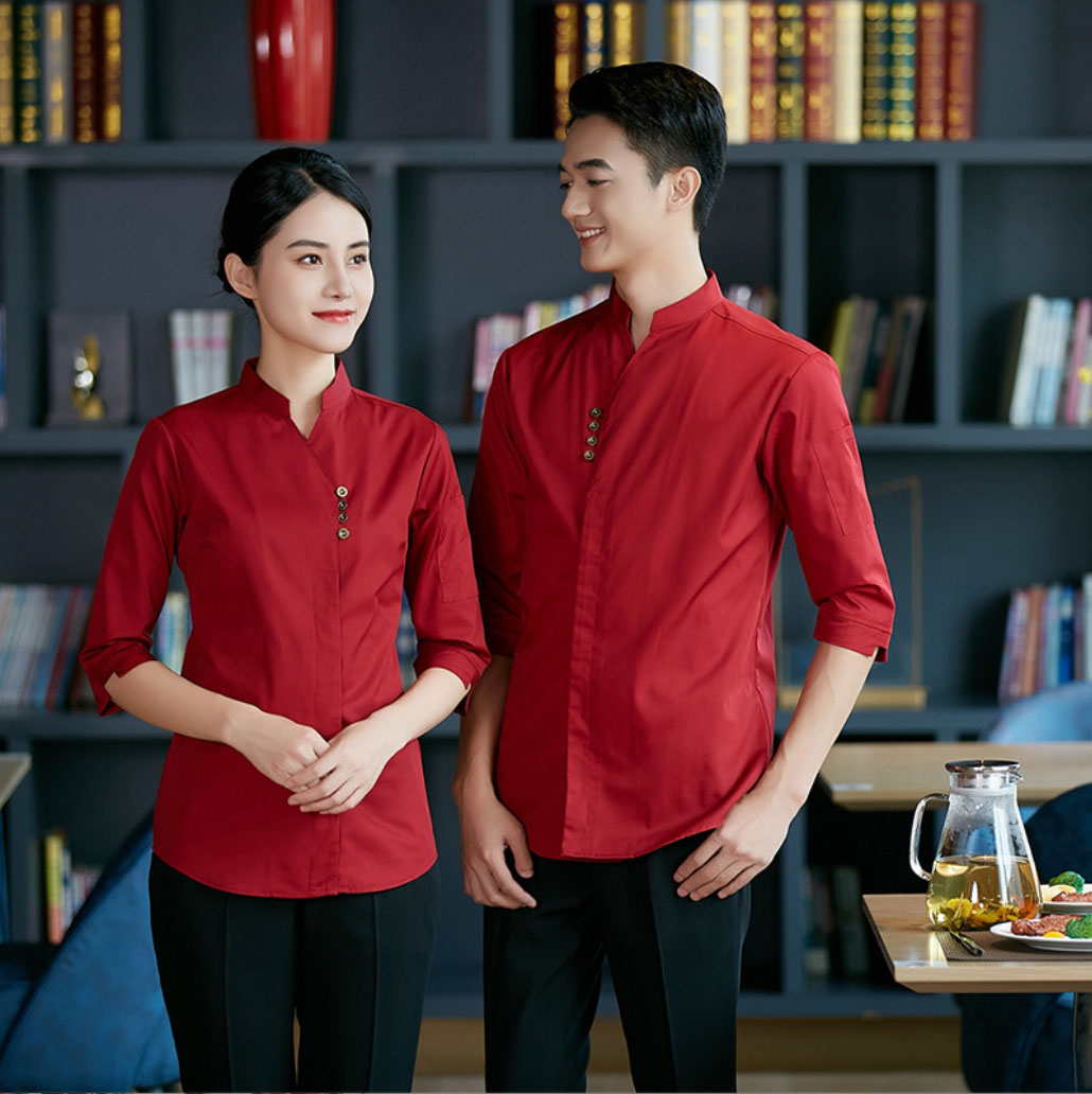 Ready Stock Uniforms Work Uniforms Chefs coat men white coat lying ...