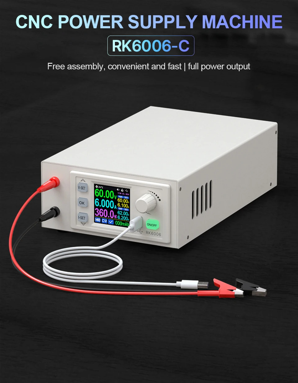 RK6006 RK6006-BT Regulated Power Supply 6A 60V DC DC Step Down Voltage ...