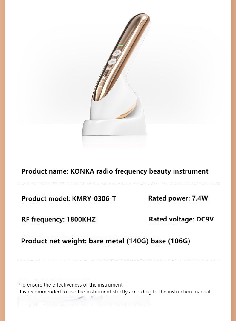 [Ready Stock] KONKA康佳 RF Beauty Instrument Iron Beauty Device Collagen ...