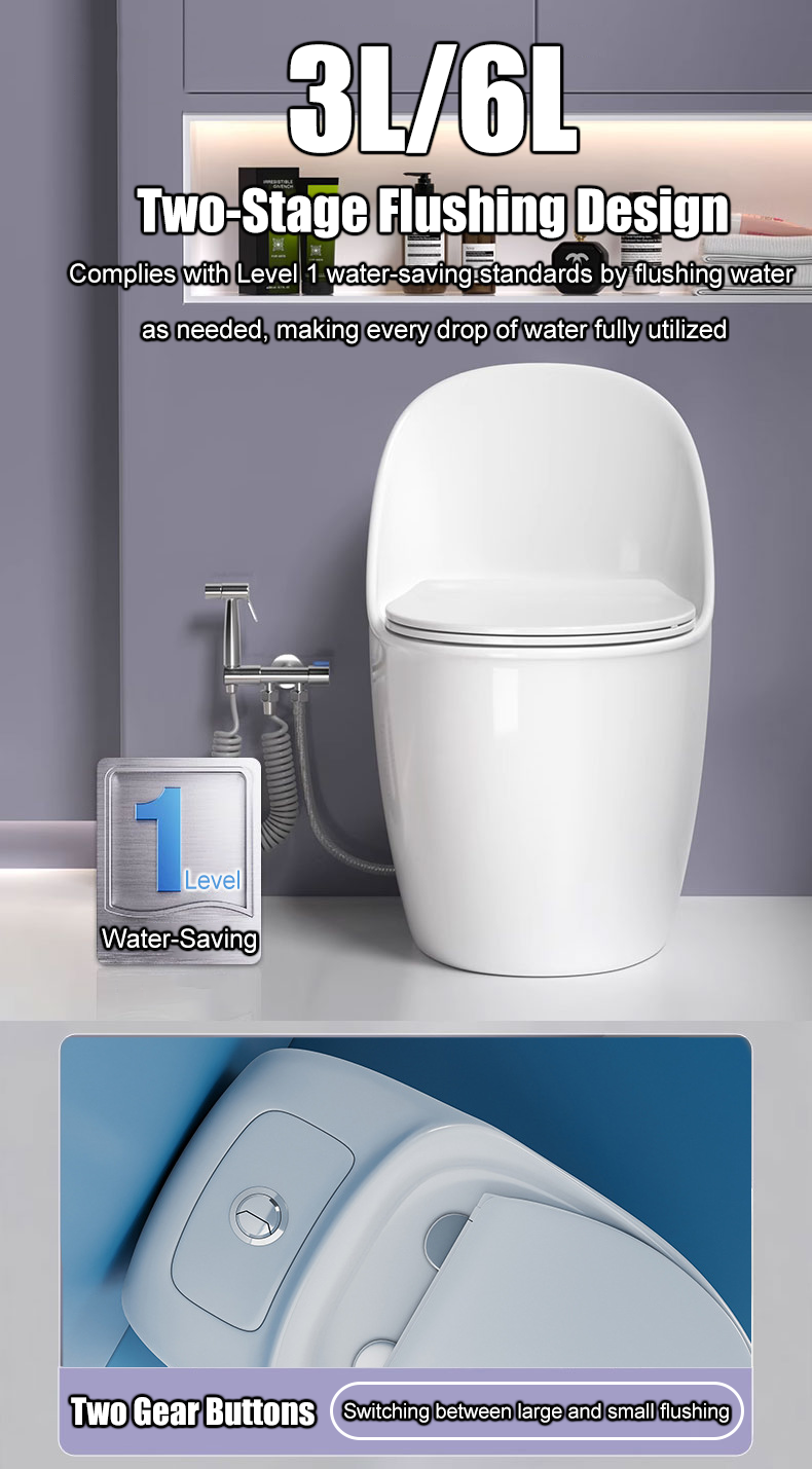 Water Closet | Household Toilet Seat Pan | Super Vortex Siphon Flushing ...