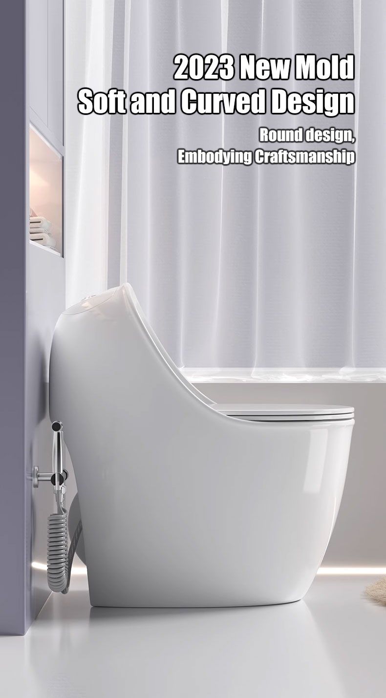 Water Closet | Household Toilet Seat Pan | Super Vortex Siphon Flushing ...