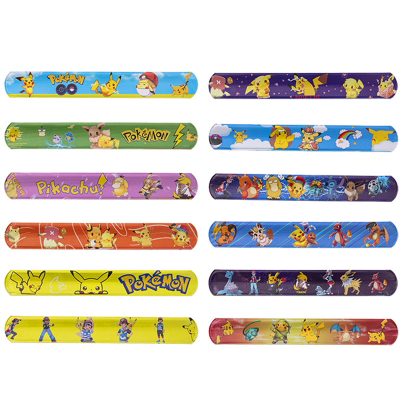 Pokemon Button Bracelet Pikachu Statue Anime Wristband Children's ...