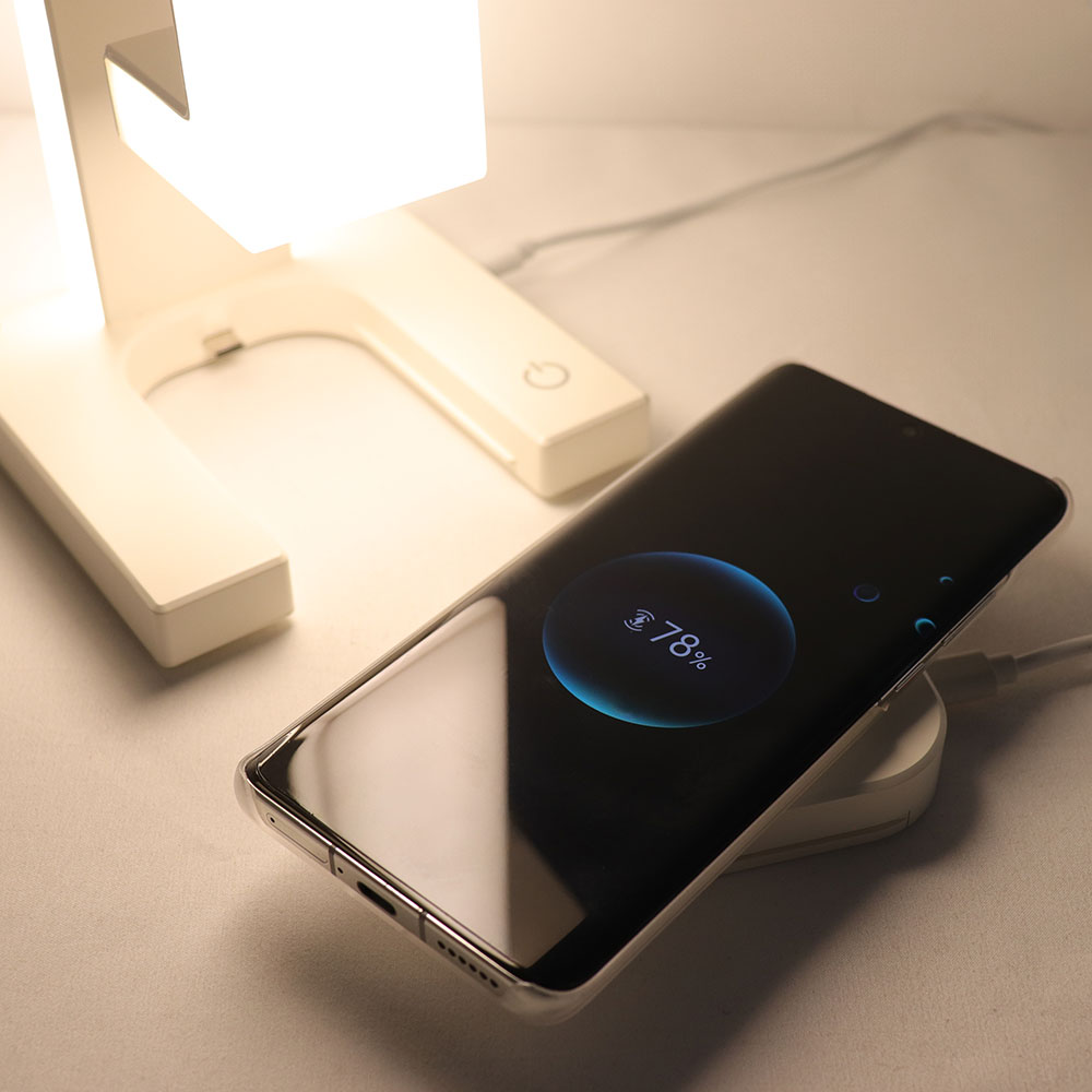 Wireless Charger Table Lamp Learning LED Desk Lamp Magnetic Levitating ...