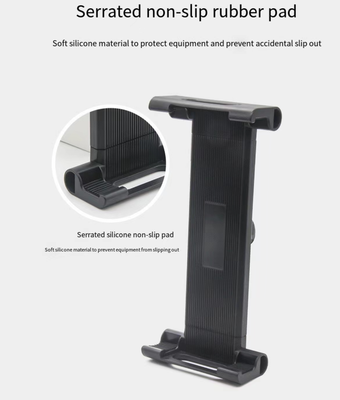 Tablet Clamp Universal Universal Replacement Head Clamp Tablet PC Phone ...