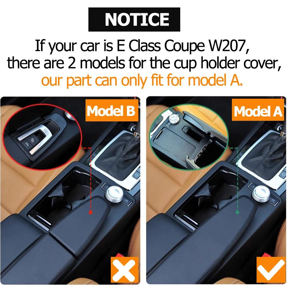 RHD Central Armrest Drink Cup Holder Shutter Outer Frame Cover For ...
