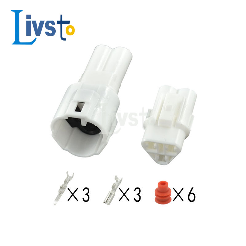 5 Set 3 Pin female male connector plug 6187-3231 6180-3241 Sumitomo MT ...