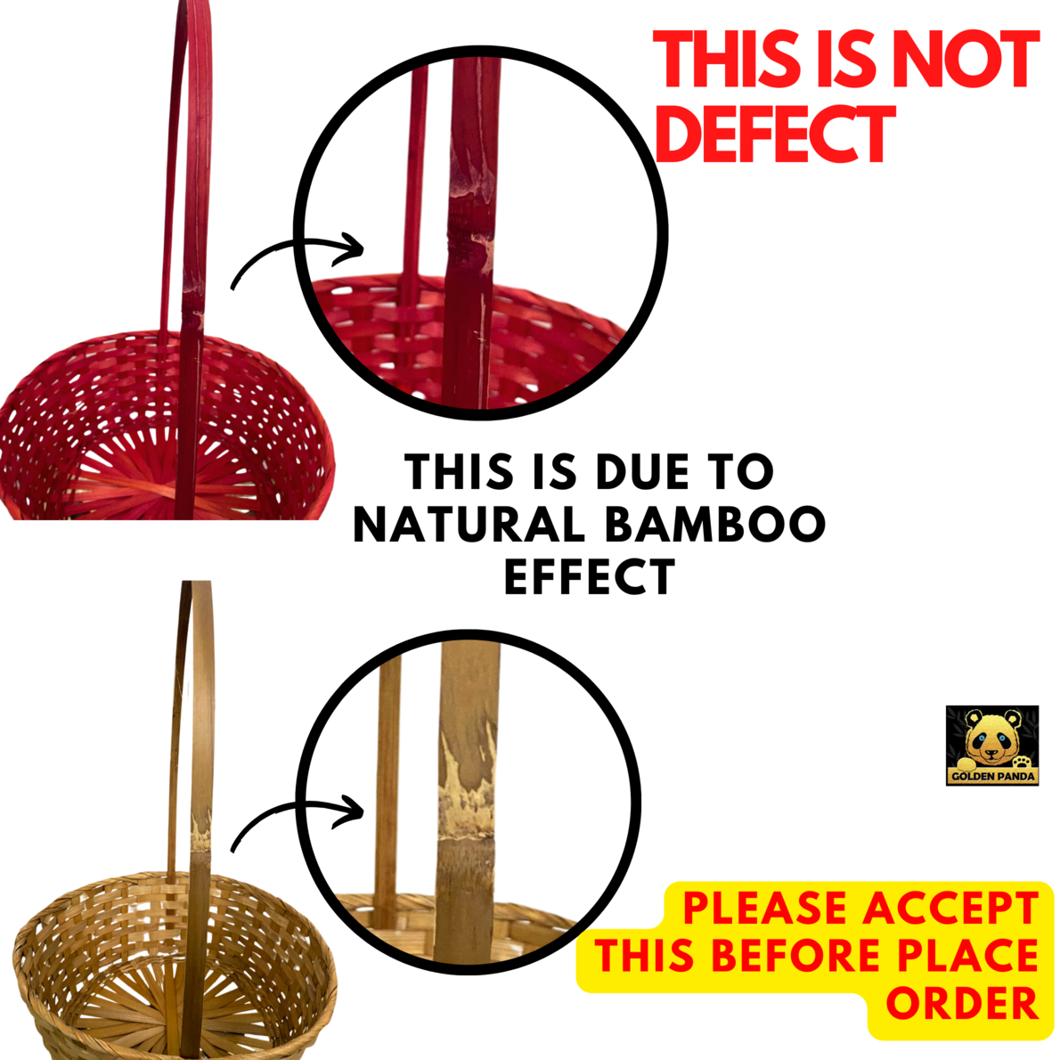Big Natural Rattan Bamboo Basket/ Fruits Basket/ Bakul Hamper/ Bakul ...