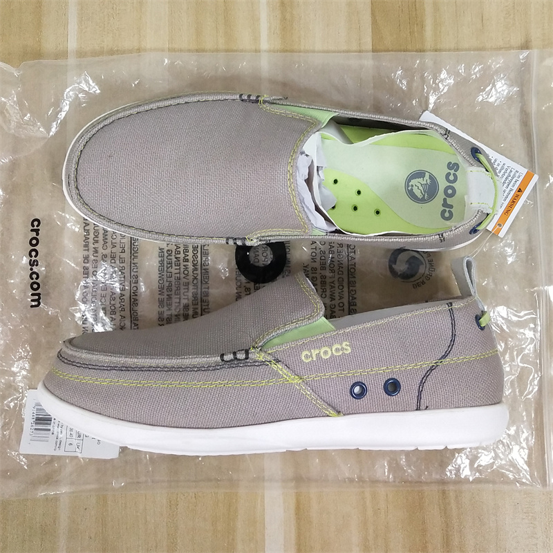 Crocs Men's Shoes Vollo Canvas Casual Shoes/kasut lelaki 11270 | Shopee ...
