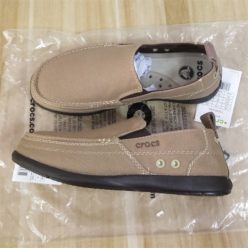 Crocs Men's Shoes Vollo Canvas Casual Shoes/kasut lelaki 11270 | Shopee ...