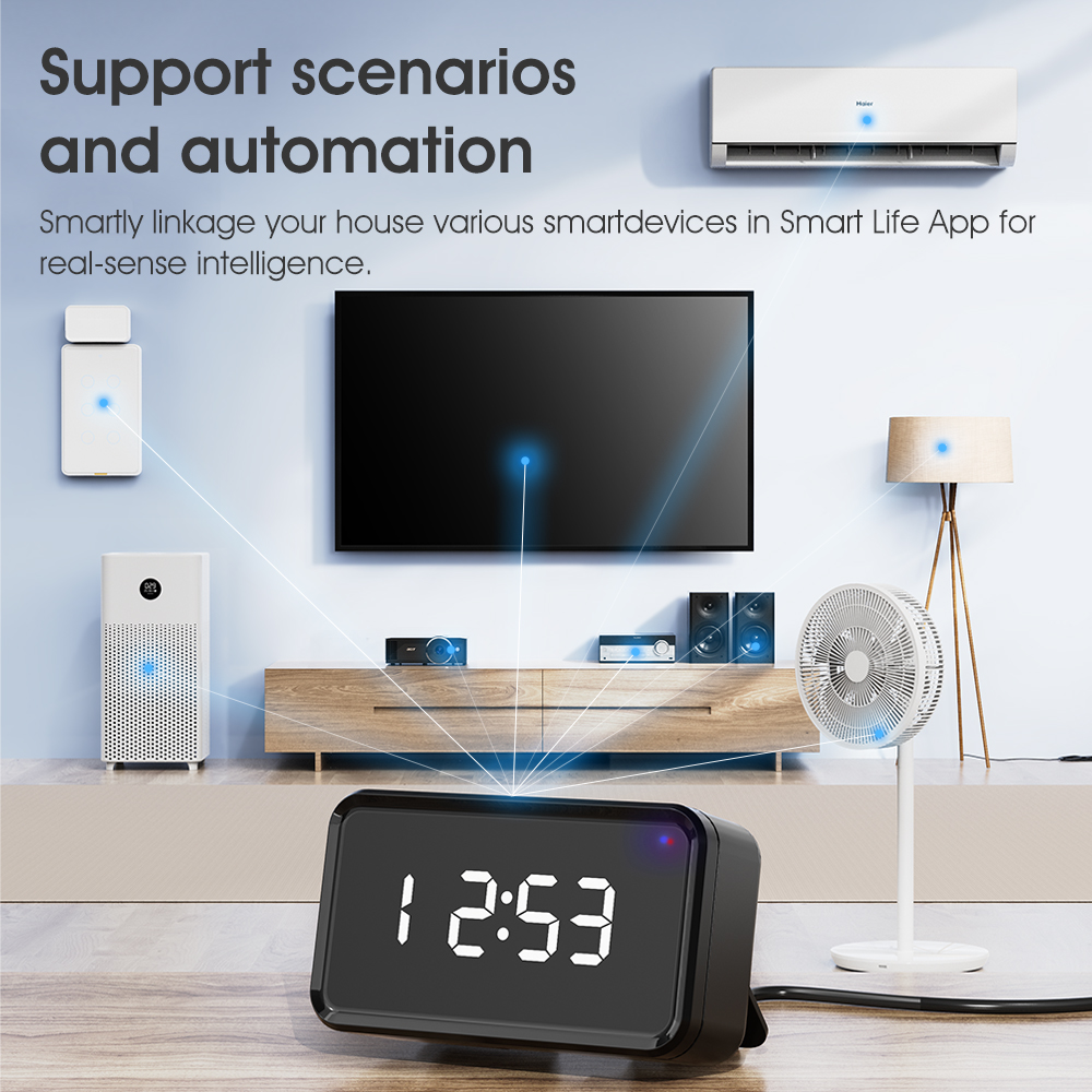 SMATRUL Tuya Smart Multi-mode Gateway ZigBee Bluetooth Mesh Wireless ...