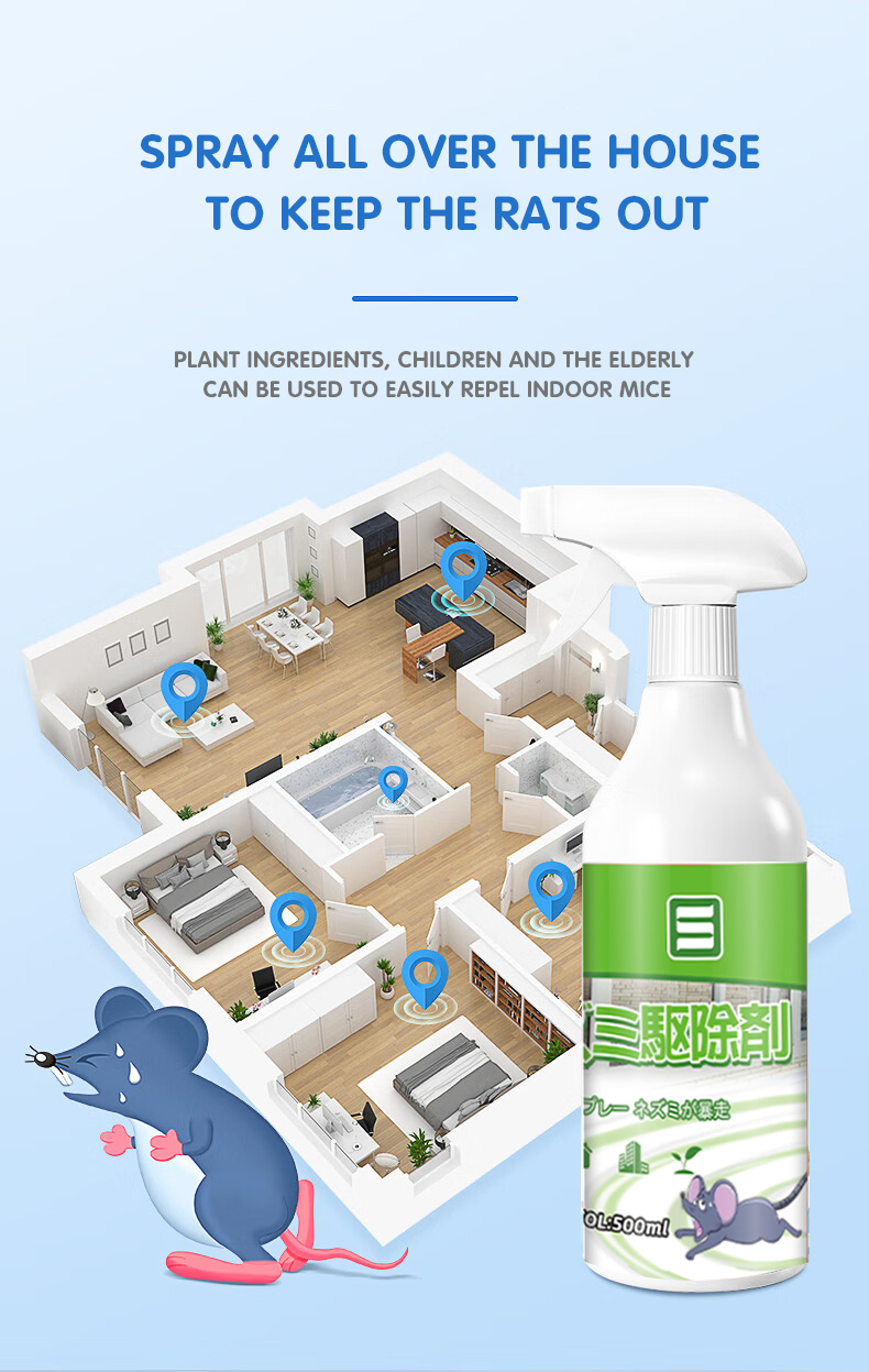 20years rat free HB rat repellent spray tikus paling berkesan spray ...