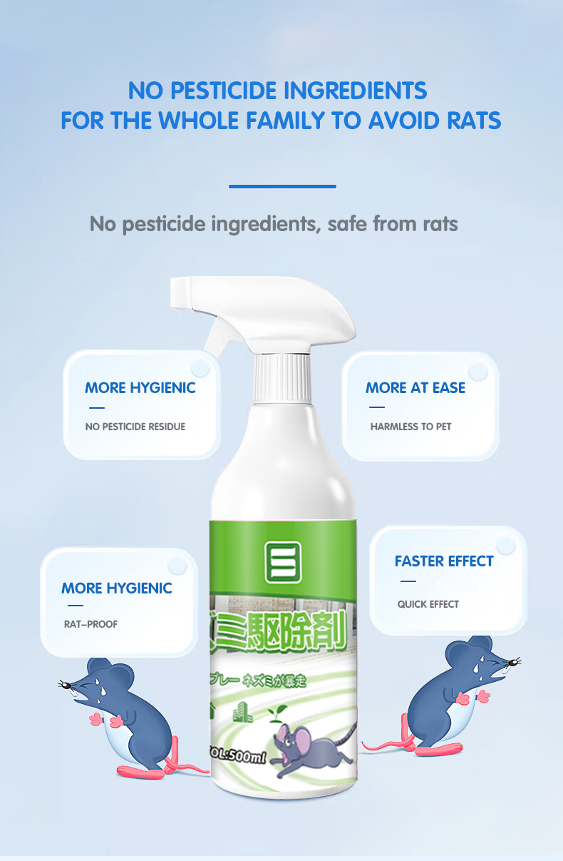20years rat free HB rat repellent spray tikus paling berkesan spray ...