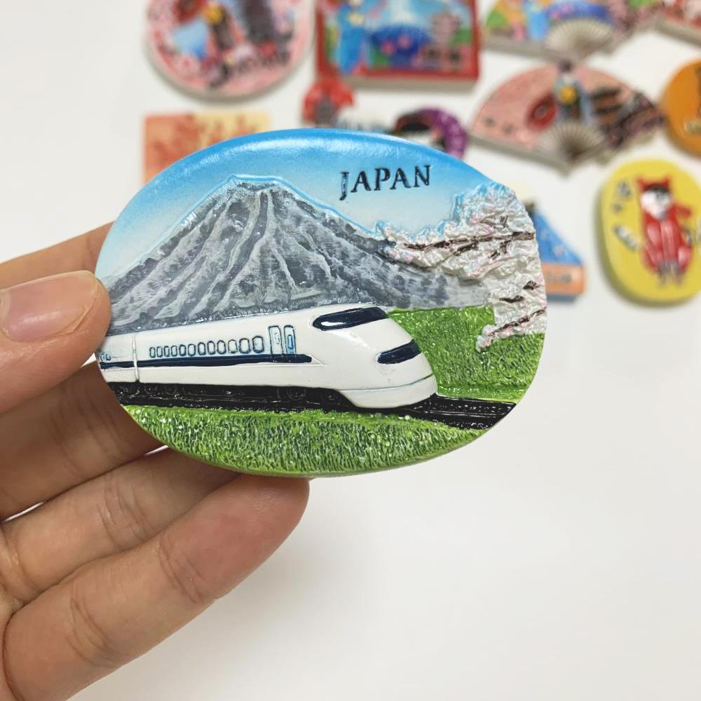 Japan Tourism Fridge Magnet Japanese Tokyo Osaka Tourist attractions ...