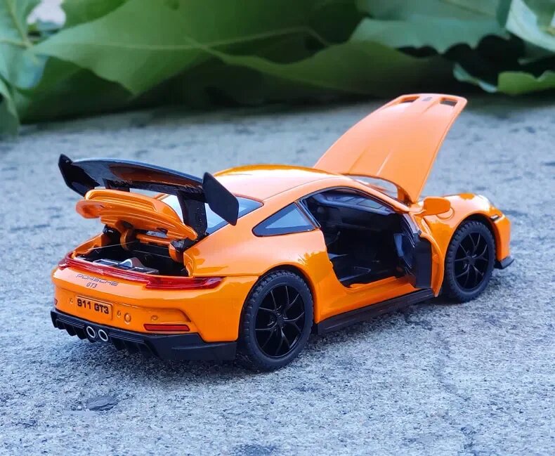 Diecast car 1:32 Porsche 911 GT3 Car Models Alloy Diecast Toy Vehicle ...