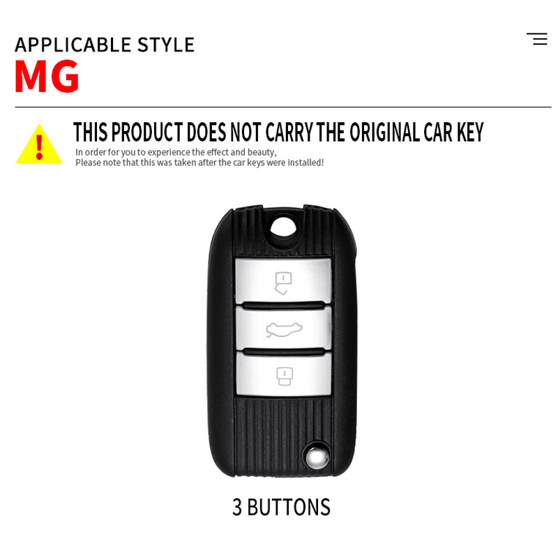 Sarung Kunci For MG ZS HS GS GT MG3 MG5 MG6 MG7 EMG6 Remote Key Case ...