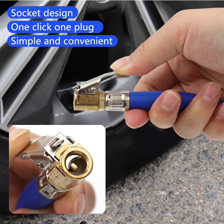 (Ready Stock)Inflatable Tube Hose Car Tire Air Inflator Hose Inflator ...